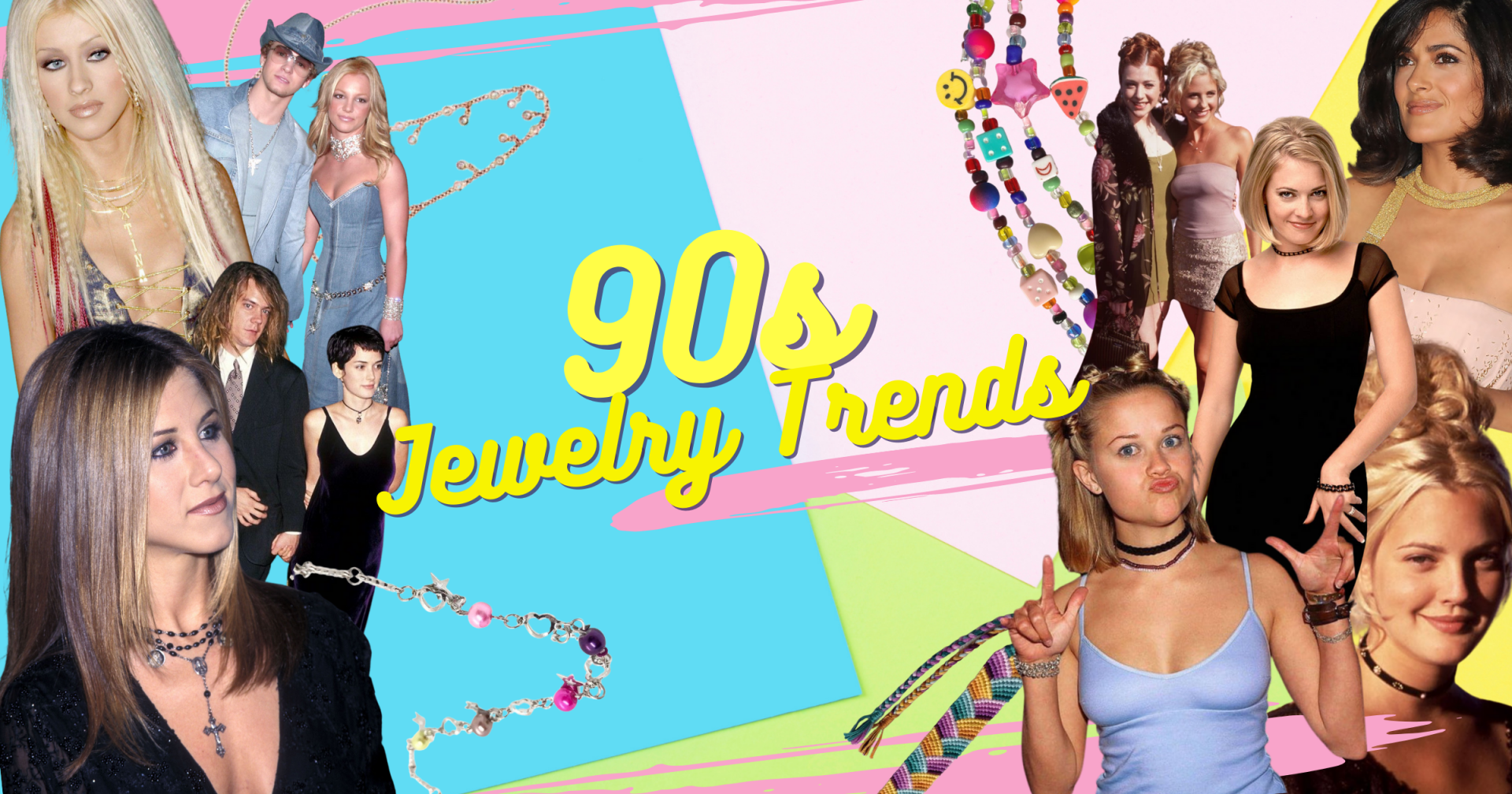 Nineties Jewelry: A Complete List of Items by Style - 90s Fashion World